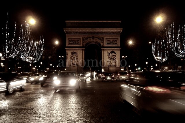 Paris 凱旋門 04 A3ポスター アート/写真/インテリア | iichi 日々の暮らしを心地よくするハンドメイドやアンティークのマーケットプレイス