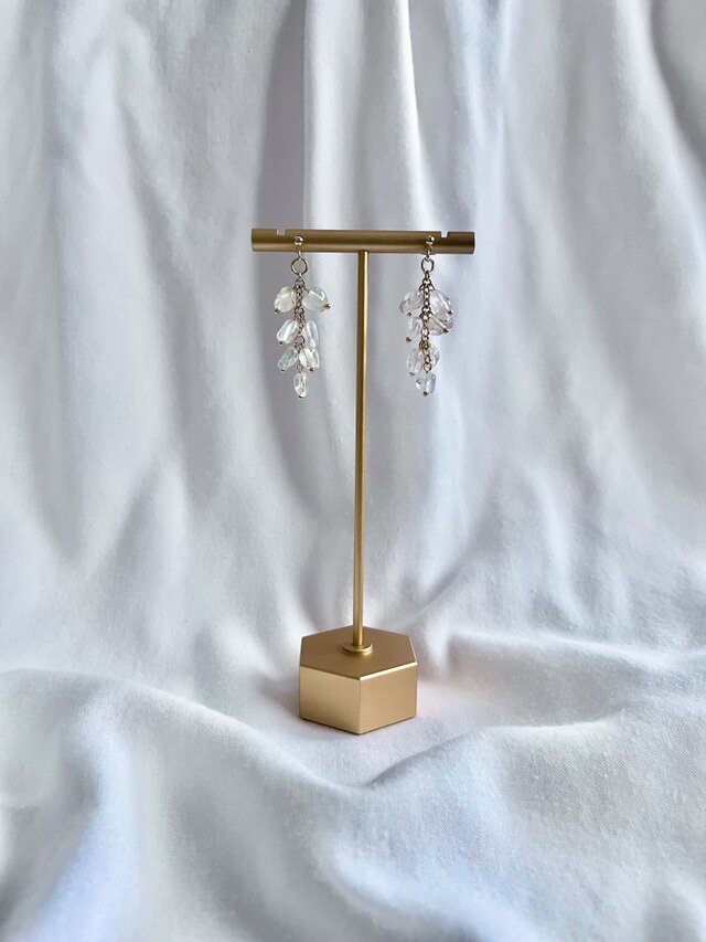 Drop_flower series（トパーズ） | iichi 日々の暮らしを心地よくするハンドメイドやアンティークのマーケットプレイス