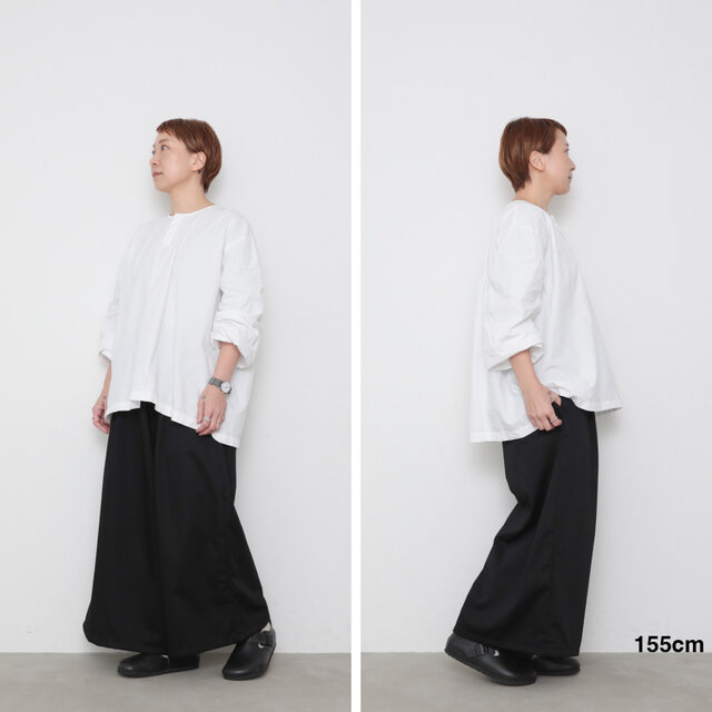 Maki pants - beige / black | iichi 日々の暮らしを心地よくするハンドメイドやアンティークのマーケットプレイス