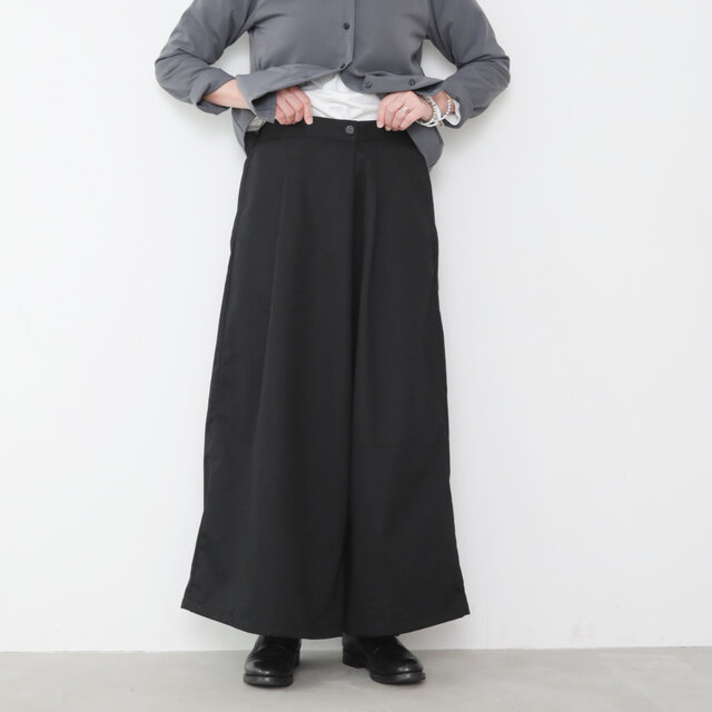 Maki pants - beige / black | iichi 日々の暮らしを心地よくするハンドメイドやアンティークのマーケットプレイス