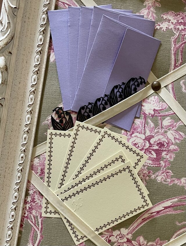 messagecard 5Set スズランクリップ | iichi 日々の暮らしを心地よくするハンドメイドやアンティークのマーケットプレイス