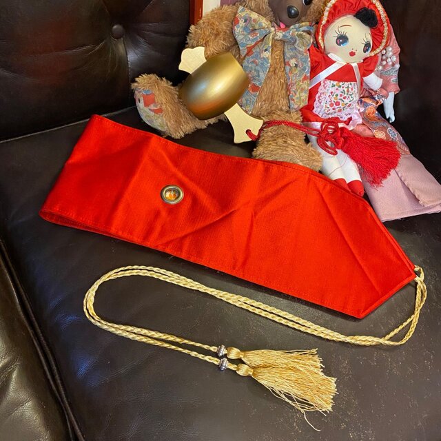 着物 リメイク ワンピース ドレス｜洗える 化繊 名古屋帯サッシュベルト｜和洋折衷 豪華な唐草模様と華やかな花々 KW-728 | iichi 日々の暮らしを心地よくするハンドメイドや ...