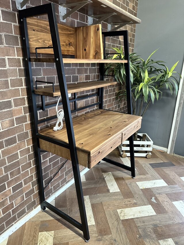 在庫あり 即納 hotaru 勉強机 デスク パソコンデスク 高さ調整椅子 セット セット販売価格 コンセント付き 杉材 | iichi 日々の暮らしを心地よくするハンドメイドやアンティークの ...