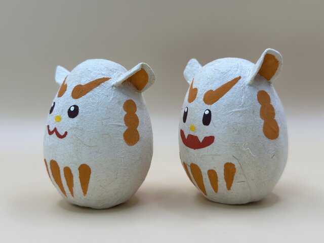 月桃subari張り子 （左:女の子） | iichi 日々の暮らしを心地よくするハンドメイドやアンティークのマーケットプレイス