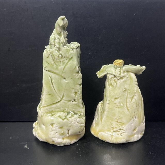 雛 No.40 織部釉 mini | iichi 日々の暮らしを心地よくするハンドメイドやアンティークのマーケットプレイス