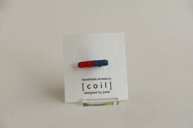 [coil] brooch-S | iichi 日々の暮らしを心地よくするハンドメイドやアンティークのマーケットプレイス