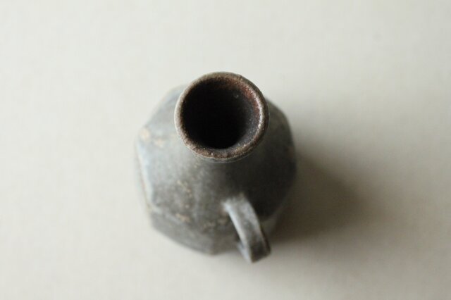 縞しのぎ 花器 錆ブルーグレー SS g | iichi 日々の暮らしを心地よくするハンドメイドやアンティークのマーケットプレイス