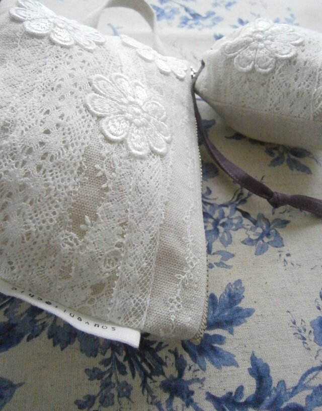 chic＆cute LinenPouchSet | iichi 日々の暮らしを心地よくするハンドメイドやアンティークのマーケットプレイス