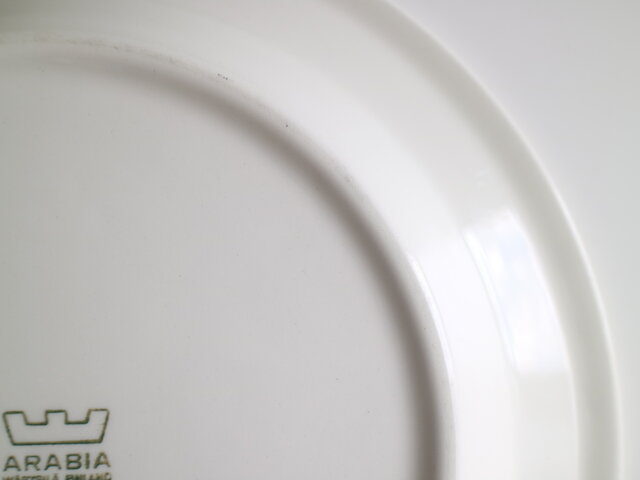 ARABIA / Kartano カルタノ ディナープレート No.5504 | iichi 日々の暮らしを心地よくするハンドメイドやアンティークのマーケットプレイス