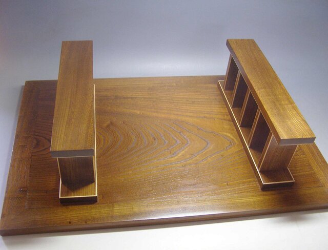 神代欅玉杢造り平卓 | iichi 日々の暮らしを心地よくするハンドメイドやアンティークのマーケットプレイス