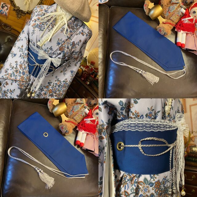 着物 ロング ワンピース ドレス ハンドメイド リメイク 和洋折衷 KWS-12 《みずたま畑のプレミアムお着物セット》 | iichi 日々の暮らしを心地よくするハンドメイドやアンティークの ...