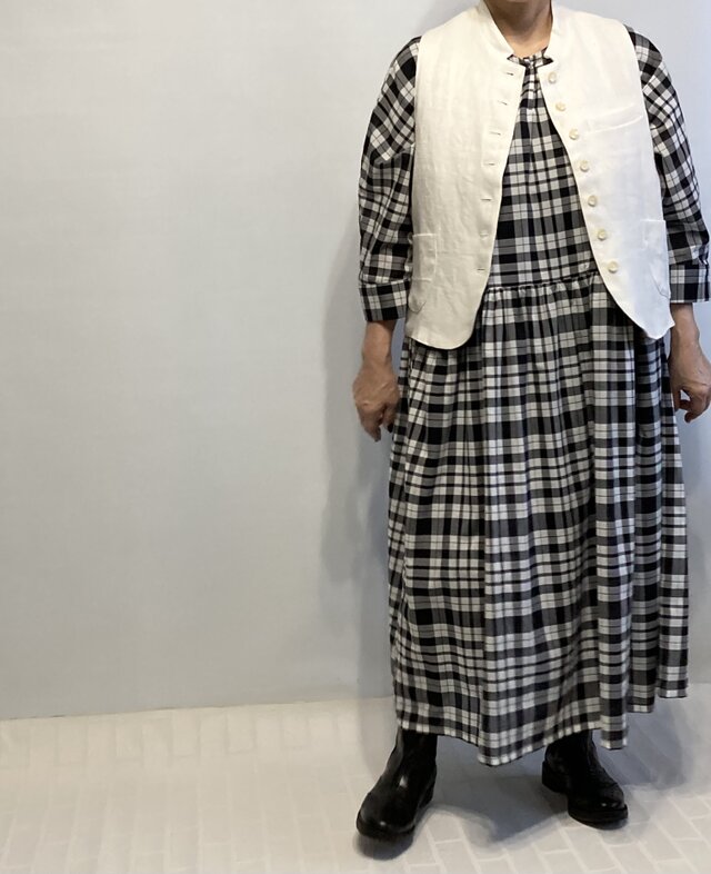 ロング丈ワンピース | iichi 日々の暮らしを心地よくするハンドメイドやアンティークのマーケットプレイス