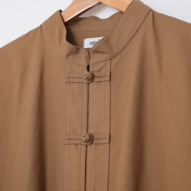 China classic jacket / brown | iichi 日々の暮らしを心地よくするハンドメイドやアンティークのマーケットプレイス