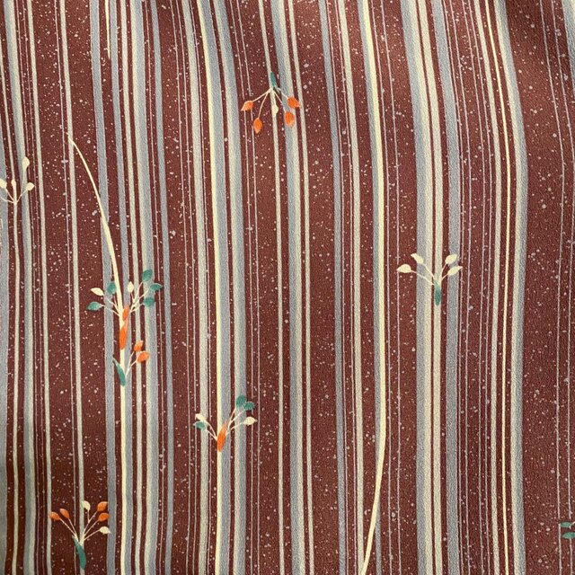 着物 リメイク ロング ワンピース ドレス 洗える 化繊 名古屋帯 和洋折衷 KW-772 | iichi 日々の暮らしを心地よくするハンドメイドやアンティークのマーケットプレイス