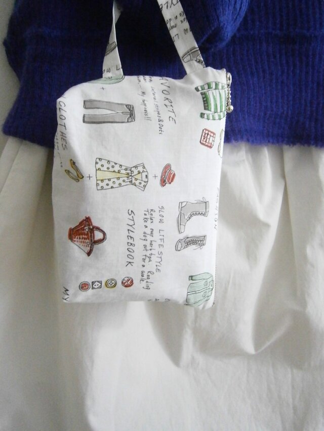 ArtWork×cotton LightWeightBag＆pouch | iichi 日々の暮らしを心地よくするハンドメイドやアンティークのマーケットプレイス