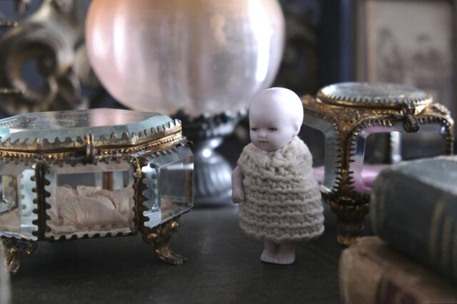 ビスクドール ドイツ アンティーク 0501668 | iichi 日々の暮らしを心地よくするハンドメイドやアンティークのマーケットプレイス