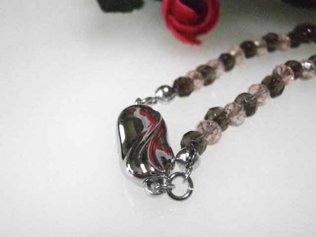 C0089 スモーキークォーツネックレス | iichi 日々の暮らしを心地よくするハンドメイドやアンティークのマーケットプレイス