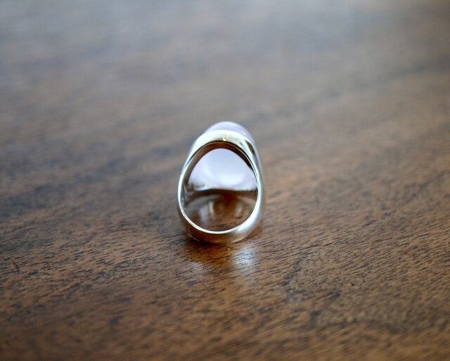 rose quartz ring | iichi 日々の暮らしを心地よくするハンドメイドやアンティークのマーケットプレイス