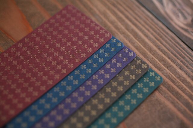 LETTER PRESS INDEX (MINI6） 〔retro pattern series〕 | iichi 日々の暮らしを心地よくするハンドメイドやアンティークのマーケットプレイス