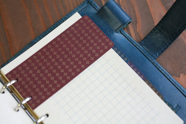 LETTER PRESS INDEX (MINI6） 〔retro pattern series〕 | iichi 日々の暮らしを心地よくするハンドメイドやアンティークのマーケットプレイス