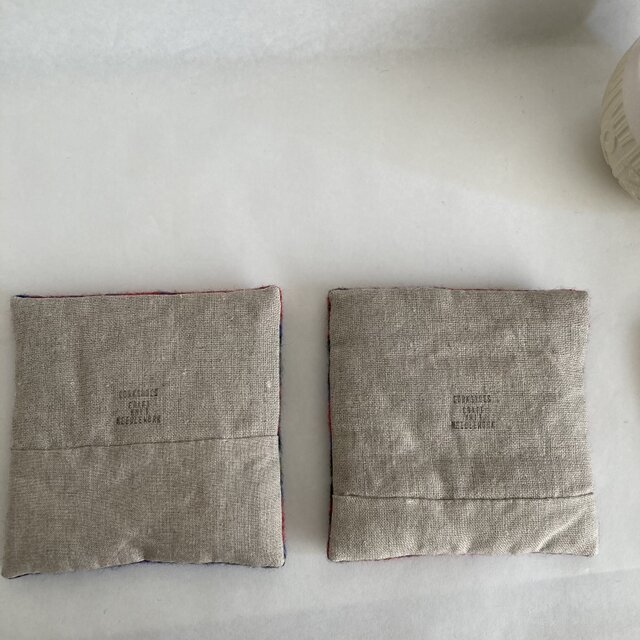 WOOL!crown*カップ＆ポットマット*ロイヤルスチュアートフランネル | iichi 日々の暮らしを心地よくするハンドメイドやアンティークのマーケットプレイス