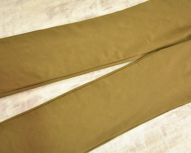 驚きの穿き心地！ストレートストレッチロングパンツ ＜オリーブ＞ 大きいサイズあり | iichi 日々の暮らしを心地よくするハンドメイドやアンティークのマーケットプレイス