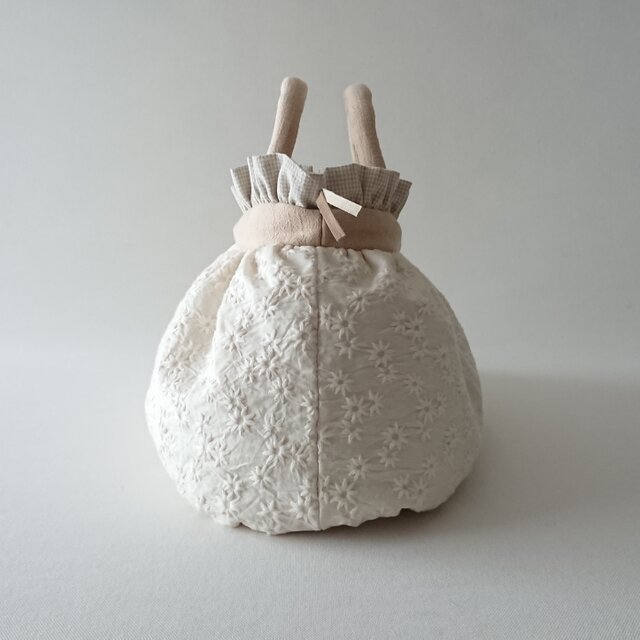 ivory fuwari bag | iichi 日々の暮らしを心地よくするハンドメイドやアンティークのマーケットプレイス