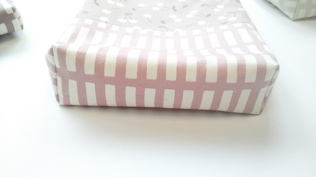 〖送料無料〗くすみカラーの手提げ さくらんぼ パッチ 5色セット | iichi 日々の暮らしを心地よくするハンドメイドやアンティークのマーケットプレイス