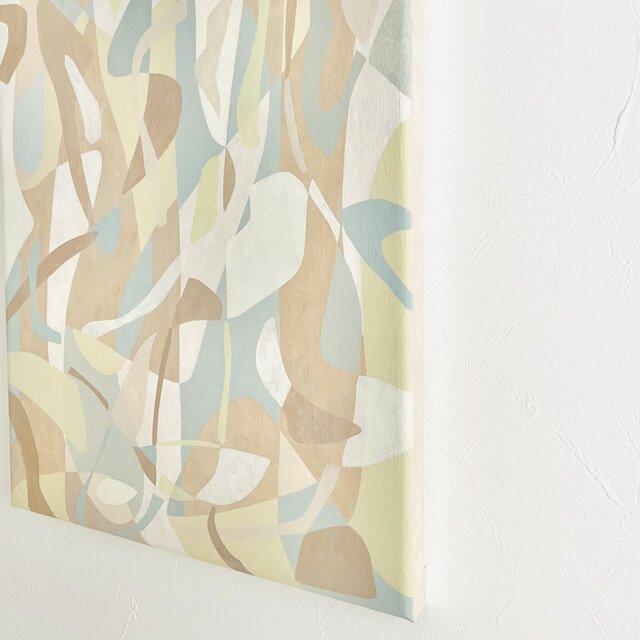 Abstract art 抽象画 sarah | iichi 日々の暮らしを心地よくするハンドメイドやアンティークのマーケットプレイス