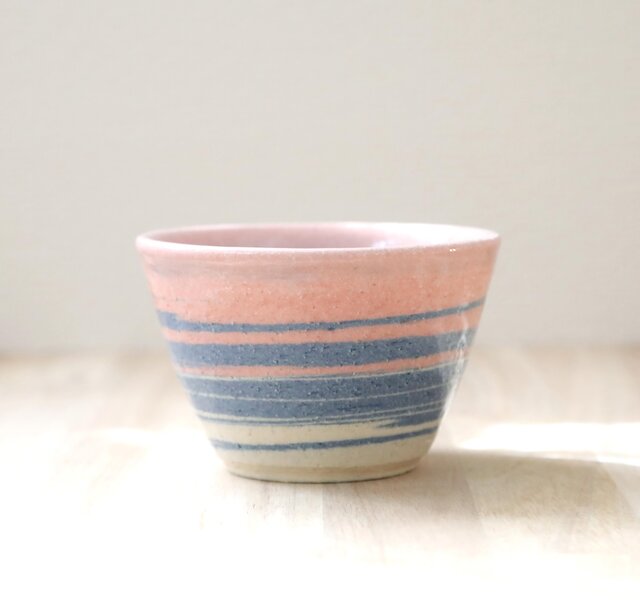 練り上げのフリーカップ 朝焼けの空 ＊ 3 | iichi 日々の暮らしを心地よくするハンドメイドやアンティークのマーケットプレイス