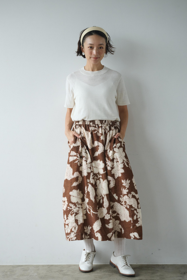 シンプルで上品なコットンリネンニット サマーニット ホワイト 240707-3 | iichi 日々の暮らしを心地よくするハンドメイドやアンティークのマーケットプレイス