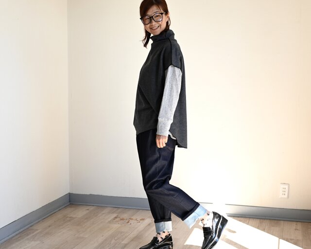 サクッとレイヤードでサマになるニットベスト【NEW】 | iichi 日々の暮らしを心地よくするハンドメイドやアンティークのマーケットプレイス