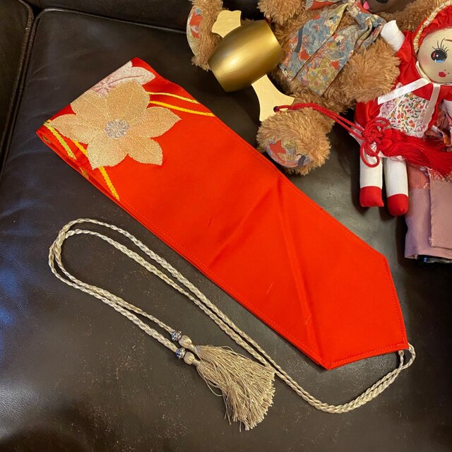 着物リメイク ワンピース ドレス 洗える 化繊 名古屋帯サッシュベルト 和洋折衷 レトロ 古着 静謐な美が宿る KW-857 | iichi 日々の暮らしを心地よくするハンドメイドや ...