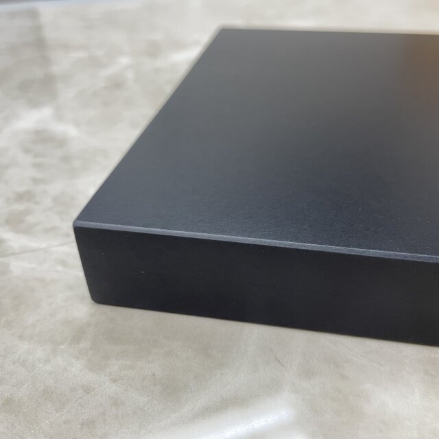 オーディオボード 24cm×17cm×2.4cm 黒単色 1枚 | iichi 日々の暮らしを心地よくするハンドメイドやアンティークのマーケットプレイス