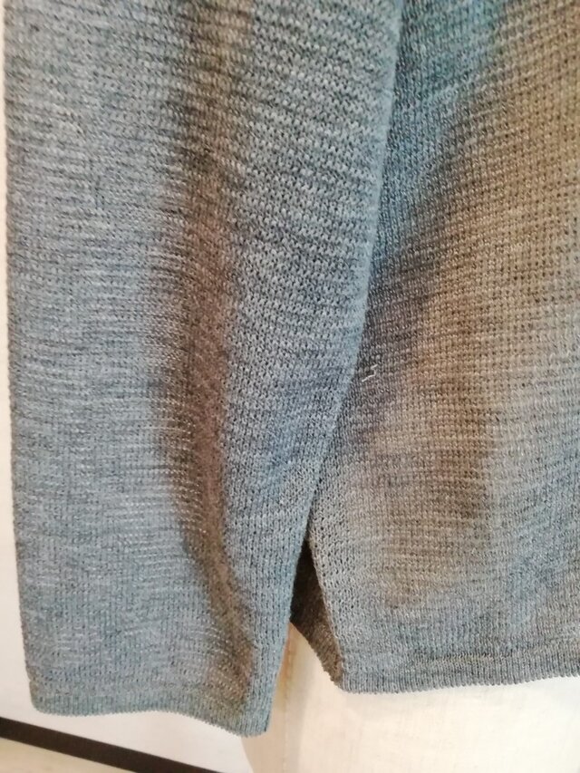 【特別提供品】リネンが快適♡前後2WAYプルオーバー（01086）チャコール | iichi 日々の暮らしを心地よくするハンドメイドやアンティークのマーケットプレイス