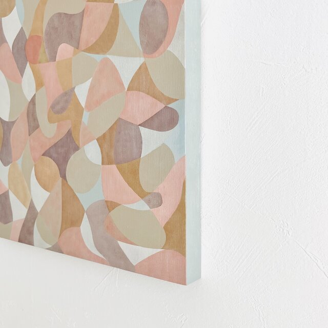 Abstract art 抽象画 meri | iichi 日々の暮らしを心地よくするハンドメイドやアンティークのマーケットプレイス