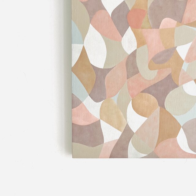 Abstract art 抽象画 meri | iichi 日々の暮らしを心地よくするハンドメイドやアンティークのマーケットプレイス