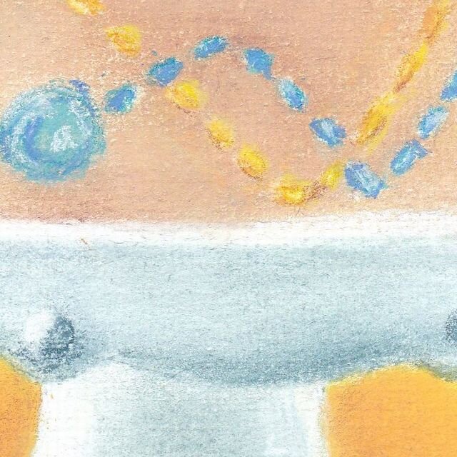 ハッピーバースデー （パステル画・原画） | iichi 日々の暮らしを心地よくするハンドメイドやアンティークのマーケットプレイス