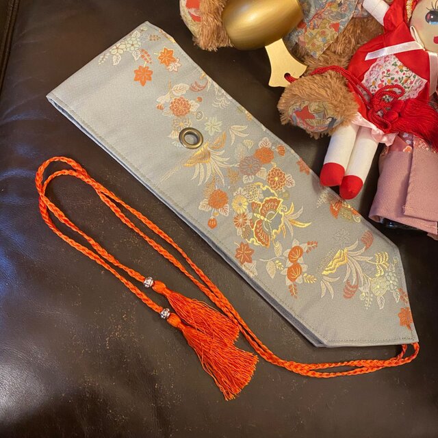 着物 リメイク ロング ワンピース ドレス 洗える 化繊 名古屋帯サッシュベルト 和洋折衷 KW-873 | iichi 日々の暮らしを心地よくするハンドメイドやアンティークのマーケットプレイス