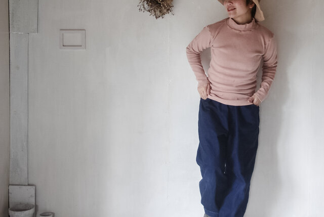 2枚セット⠀】肉厚テレコニットtops /草木染め | iichi 日々の暮らしを心地よくするハンドメイドやアンティークのマーケットプレイス