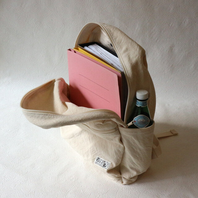 リュックサック【2025春夏限定カラー・カスタード】(VC-29M) | iichi 日々の暮らしを心地よくするハンドメイドやアンティークのマーケットプレイス