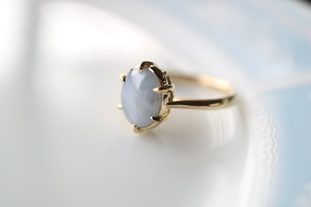 スターサファイア指輪 | iichi 日々の暮らしを心地よくするハンドメイドやアンティークのマーケットプレイス