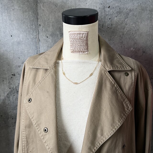 NN11-【Napier】ネイピア・ヴィンテージネックレス 1980s Gold Tone Filigree Leaf | iichi 日々の暮らしを心地よくするハンドメイドやアンティークの ...