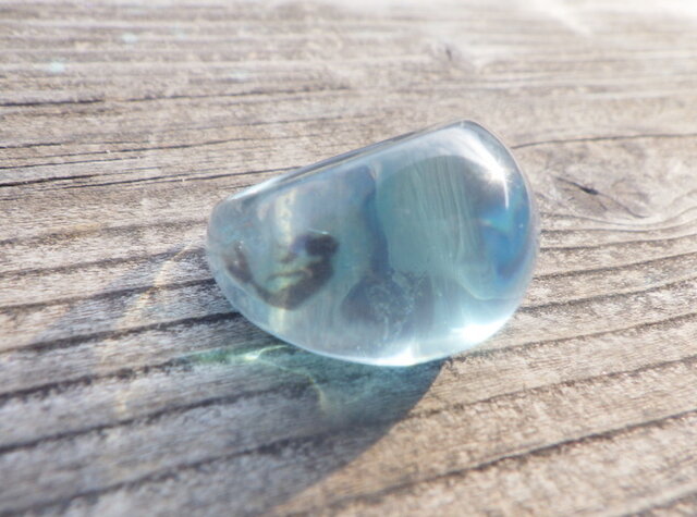 Ocean Ring 人魚の海のぽってりリング | iichi 日々の暮らしを心地よくするハンドメイドやアンティークのマーケットプレイス