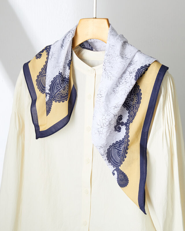 ★サンプルセール 1点のみ★900円オフ★フランスヴィンテージ柄大判 コットン100％ 220708-1（002） | iichi 日々の暮らしを心地よくするハンドメイドやアンティークの ...