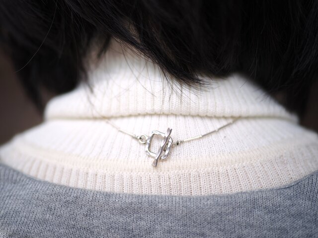 -Karensilver・Tanzanite- long pendant | iichi 日々の暮らしを心地よくするハンドメイドやアンティークのマーケットプレイス