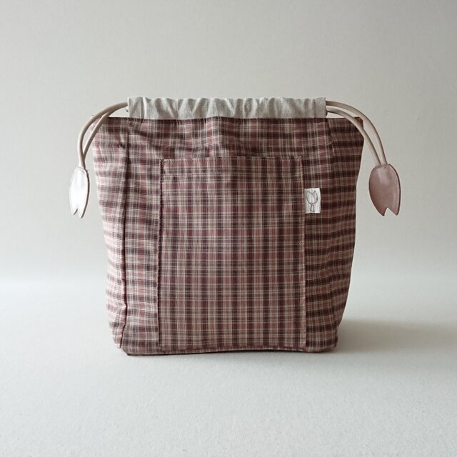 tulip leather 3way tote [ beige / small ] | iichi 日々の暮らしを心地よくするハンドメイドやアンティークのマーケットプレイス