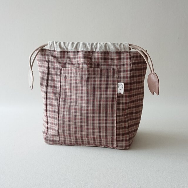 tulip leather 3way tote [ beige / small ] | iichi 日々の暮らしを心地よくするハンドメイドやアンティークのマーケットプレイス