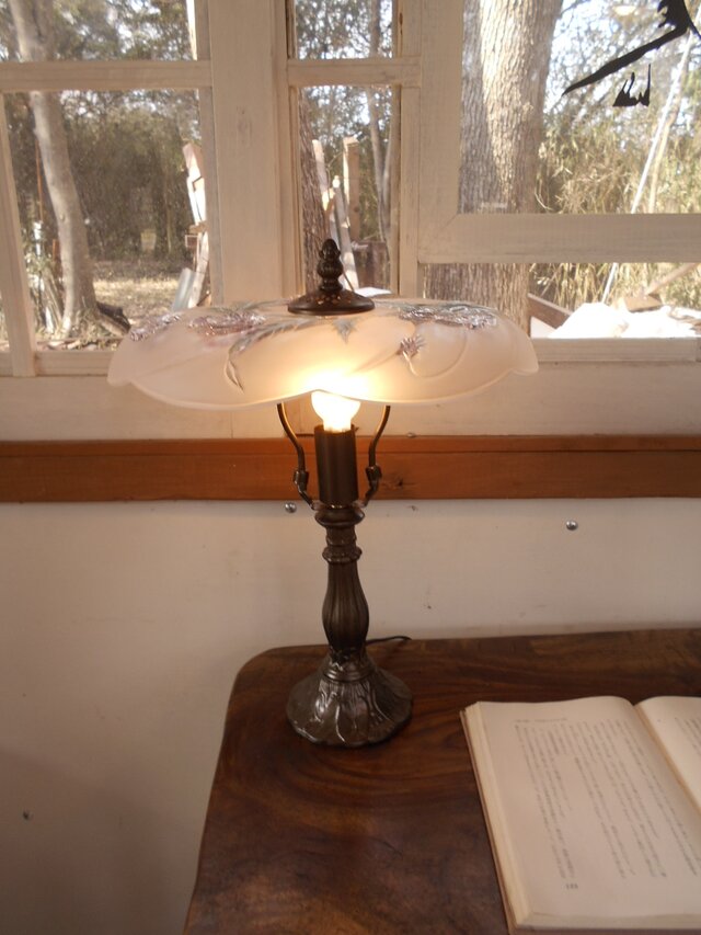 レトロランプ 09-01 | iichi 日々の暮らしを心地よくするハンドメイドやアンティークのマーケットプレイス