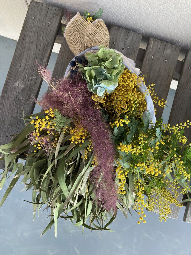 春風スワッグ2 | iichi 日々の暮らしを心地よくするハンドメイドやアンティークのマーケットプレイス